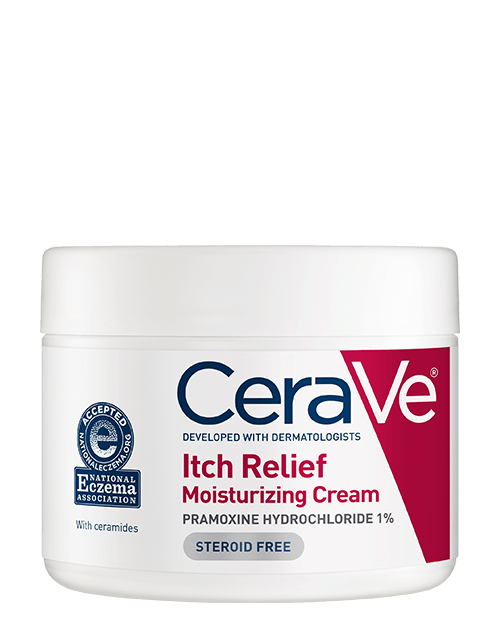 Itch Relief Moisturizing Cream Moisturizers CeraVe
